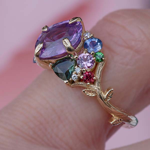 Nature-Inspired Engagement Rings: Botanical & Organic Designs for ...